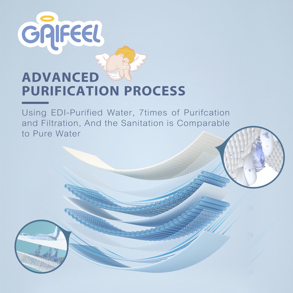 GAIFEEL Wet Tissue Baby Wet Wipes 80pcs Pack of 1 | Shopee Malaysia