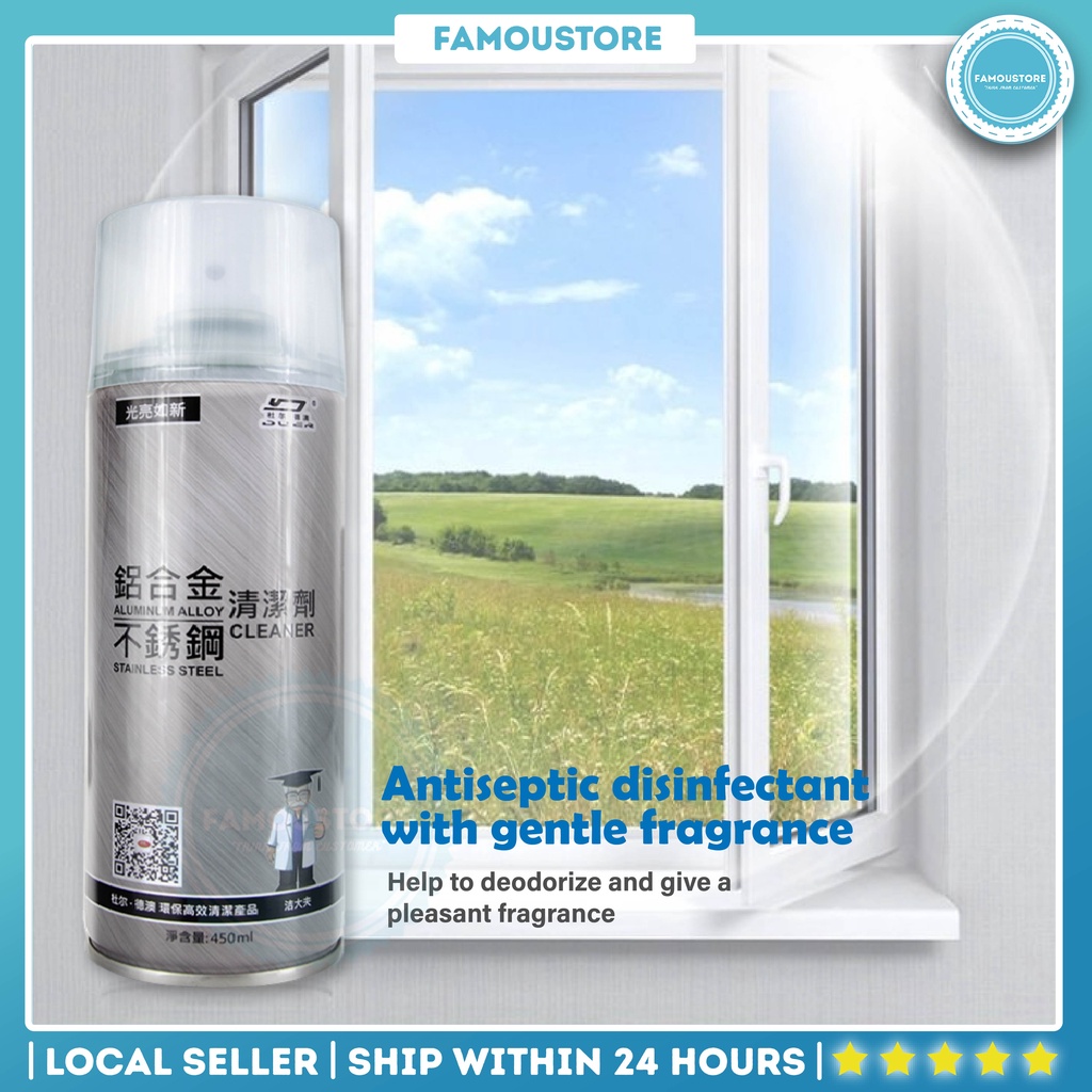 Ceramic Glass Cleaner Spray Stainless Steel Cleaner Toilet Basin ...