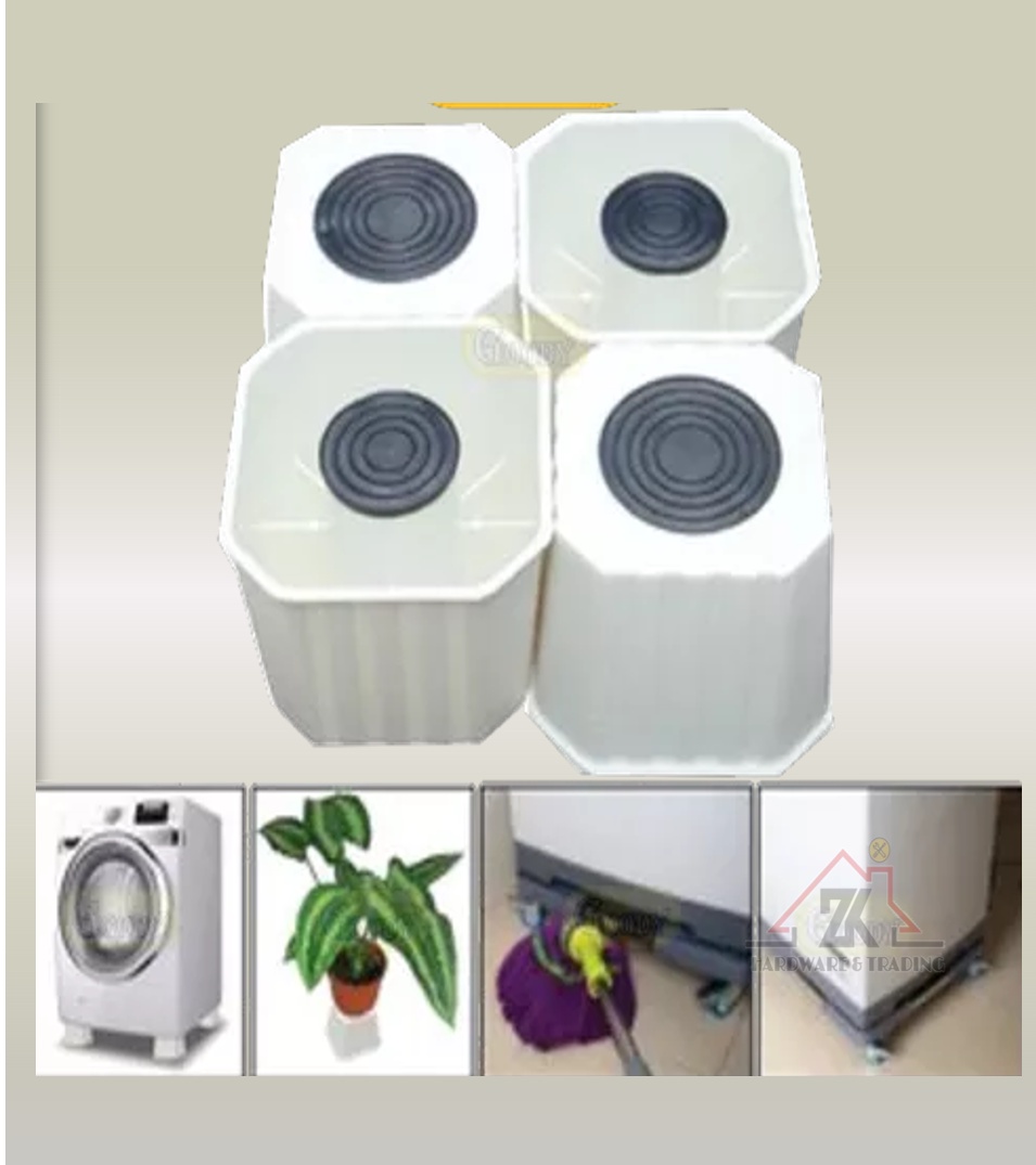 Washing Machine Stand Fridge Almari Tapak Mesin Basuh Anti Gegar Alas ...