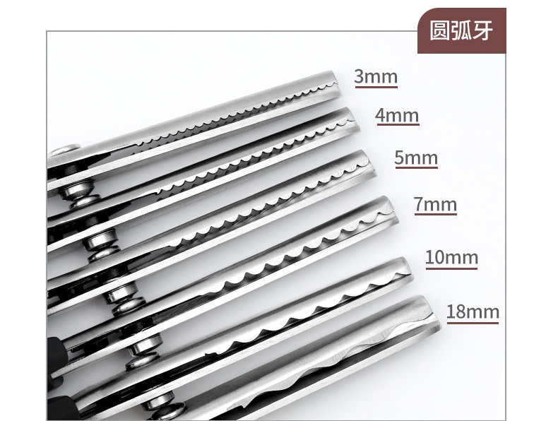 🔥READY STOCK🔥 Tailor Scissors Triangle Tooth Sewing Scissor / Zigzag ...