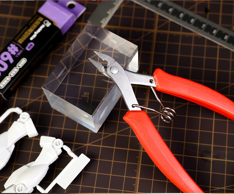 (HobbyMio) HM103 Stainless Steel Nipper - Single Edge Blade Ultra Thin ...