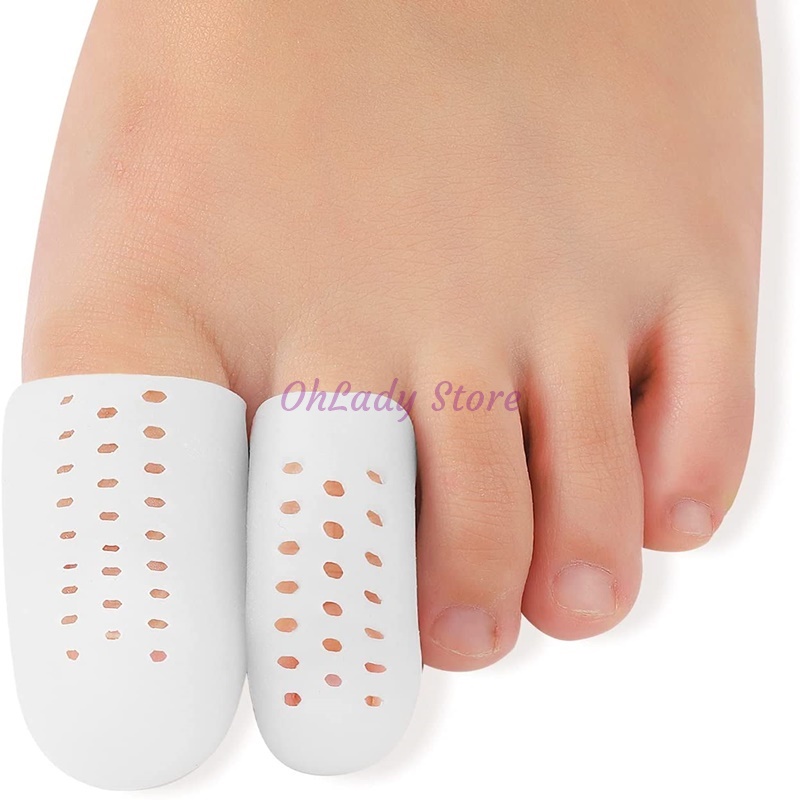 Toe Guard Cover Protector Big Toe Caps Sleeve Ingrown Toenail Corn ...