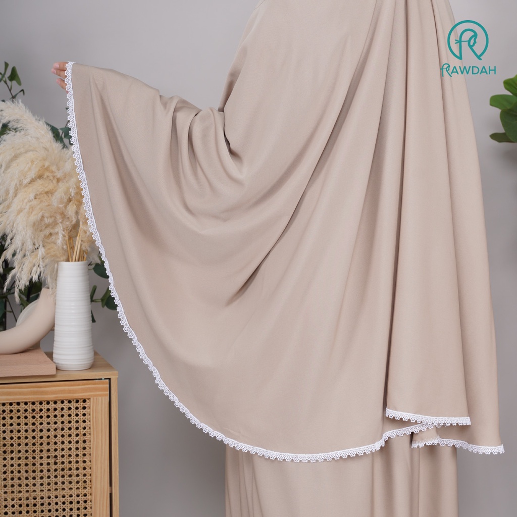 Telekung Rawdah •Dafina Series{FREE Pouch Beg Telekung} | Telekung ...