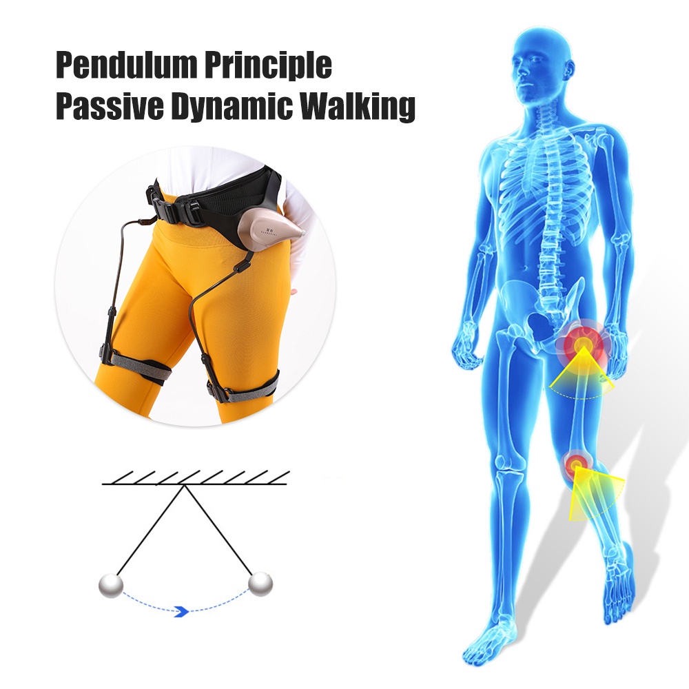 1 Set Walking Aid Bionic Walking AIDS Stroke Hemiplegia Walker Lower Limb Rehabilitation ...