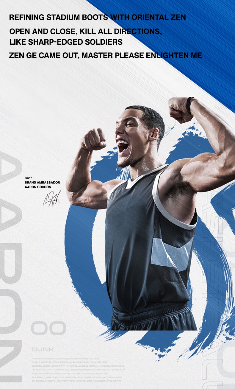 361 Degrees Aaron Gordon Zen3 Mod/Zen3 Se Basketball Shoes Professional ...