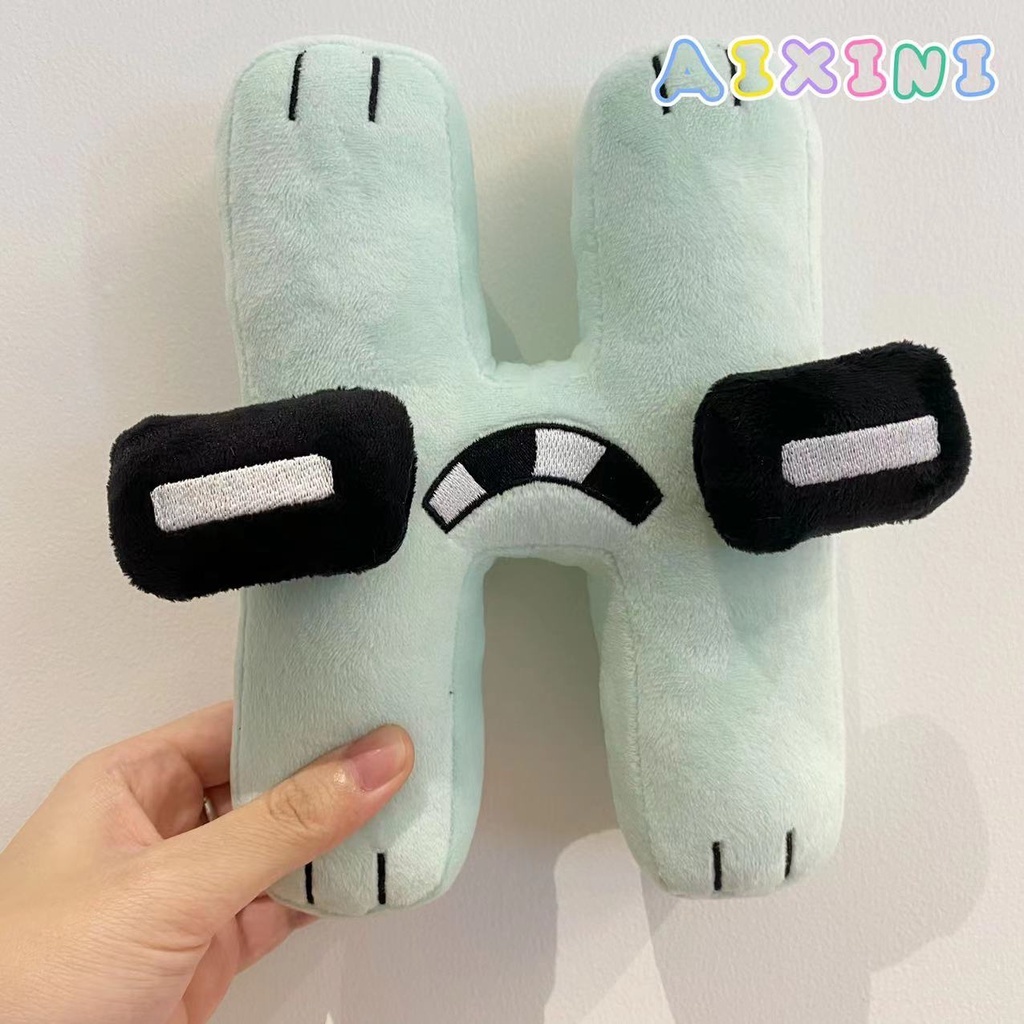 Ready Stock 26 PCS Alphabet Plush Toy, Alphabets Alphabet Lore Stuffed Doll Preschool ...