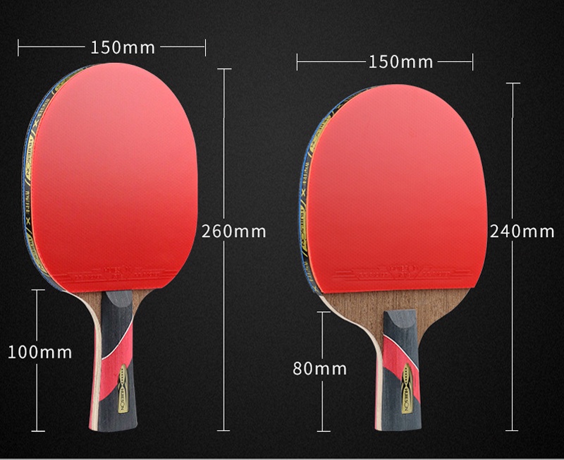Huieson 5/6 Star Table Tennis Racket Carbon Offensive Ping Pong Racket ...