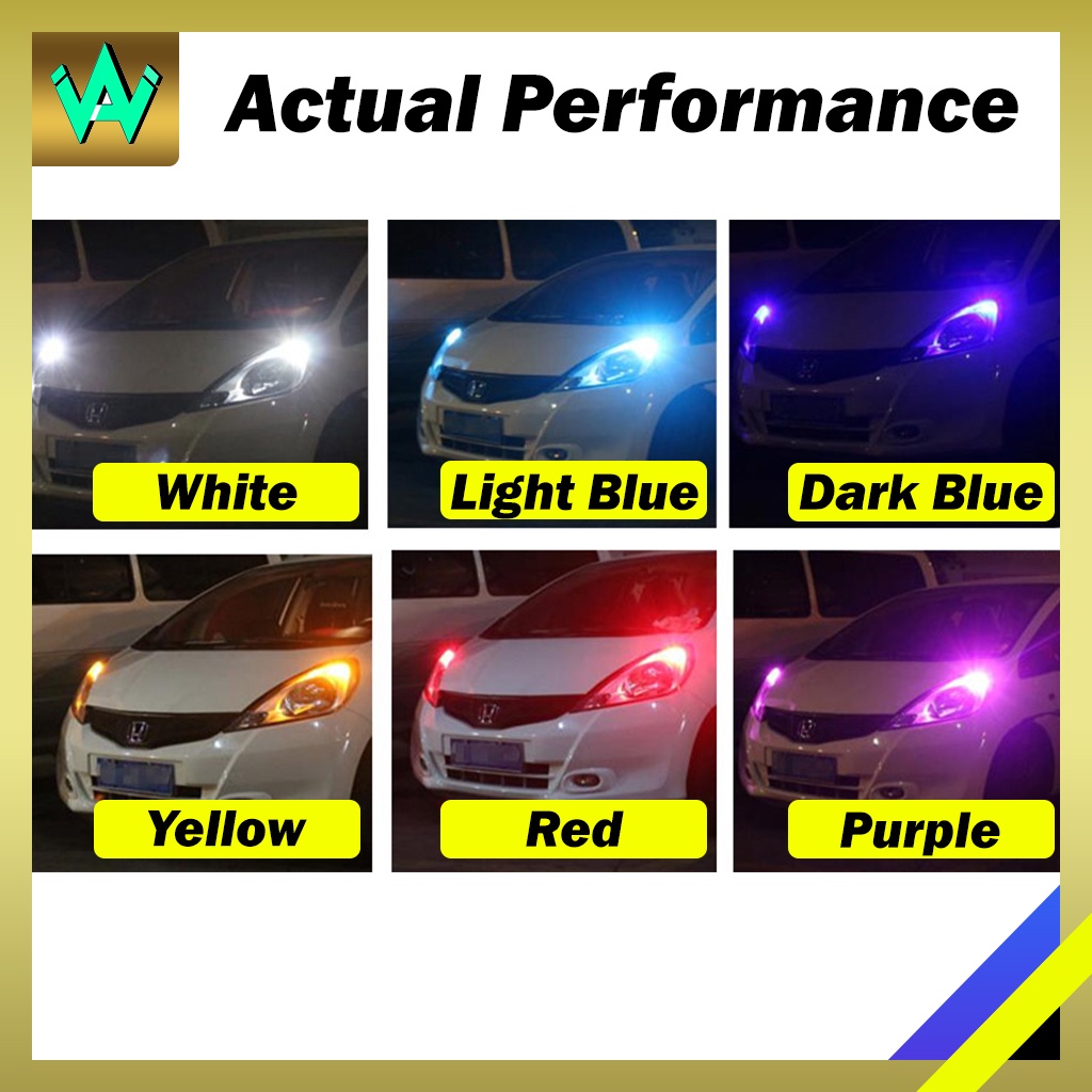 T10 LED Mentol Lampu Motor Kereta Car LED Light White Red Ice Blue Pink ...