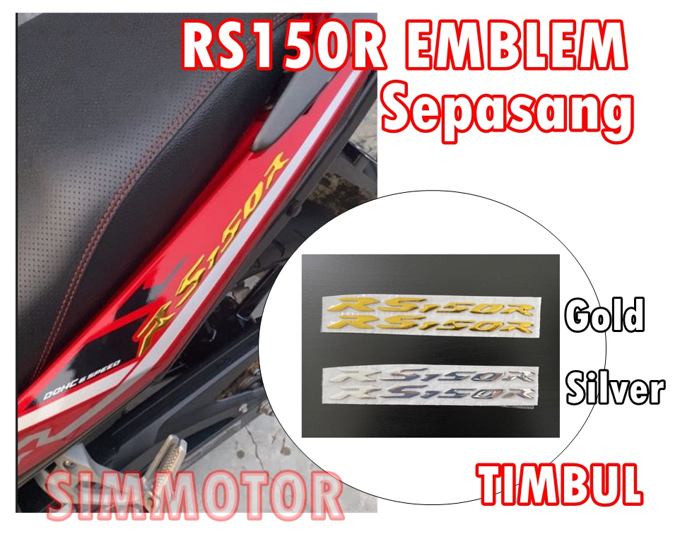 HONDA RS150 RS150R LOGO SET BODY SET EMBLEM VIETNAM winner150 timbul ...