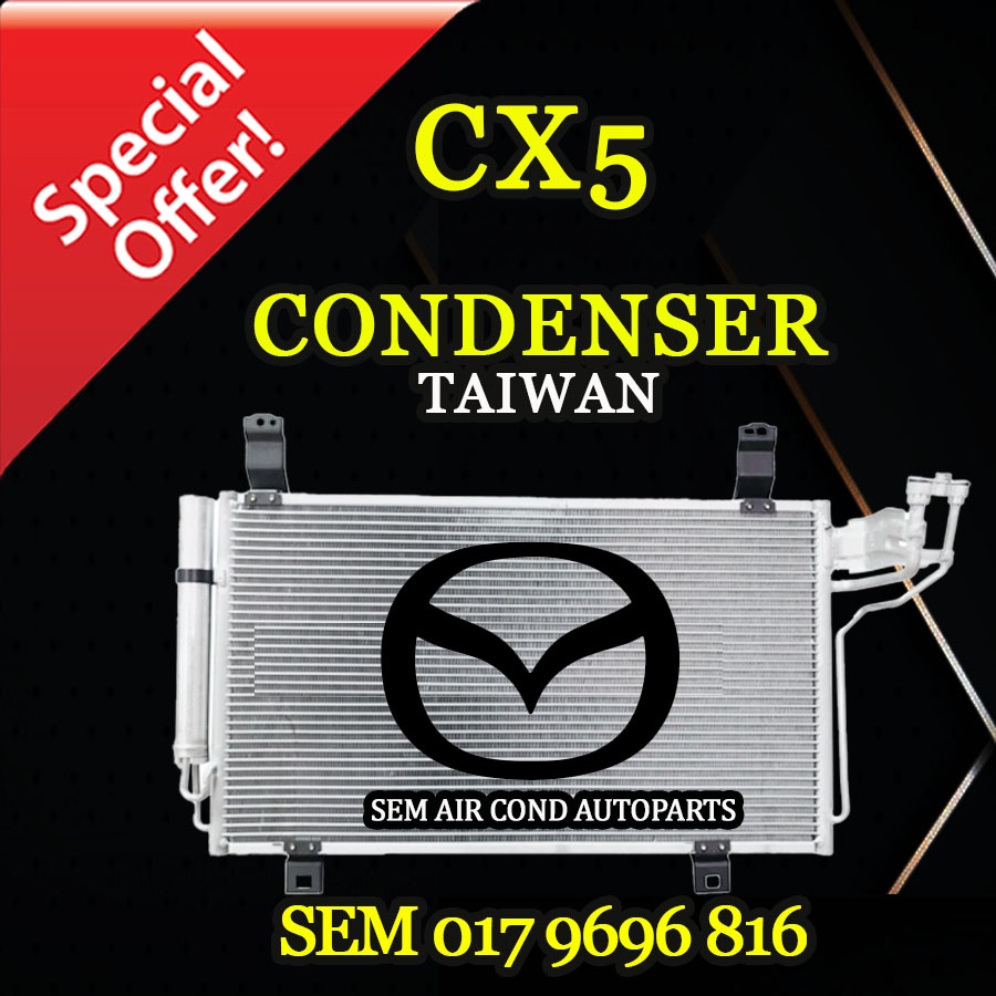 MAZDA CX5 2014-2020 YEAR TAIWAN NEW CONDENSER/ KONDENSER (CAR AIRCOND ...