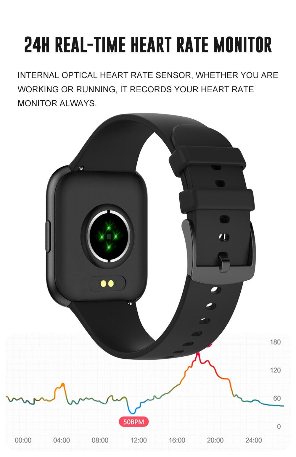 Ready Stock HL New Men Women Smartwatch Wristwatch P25 IP68 Waterproof ...