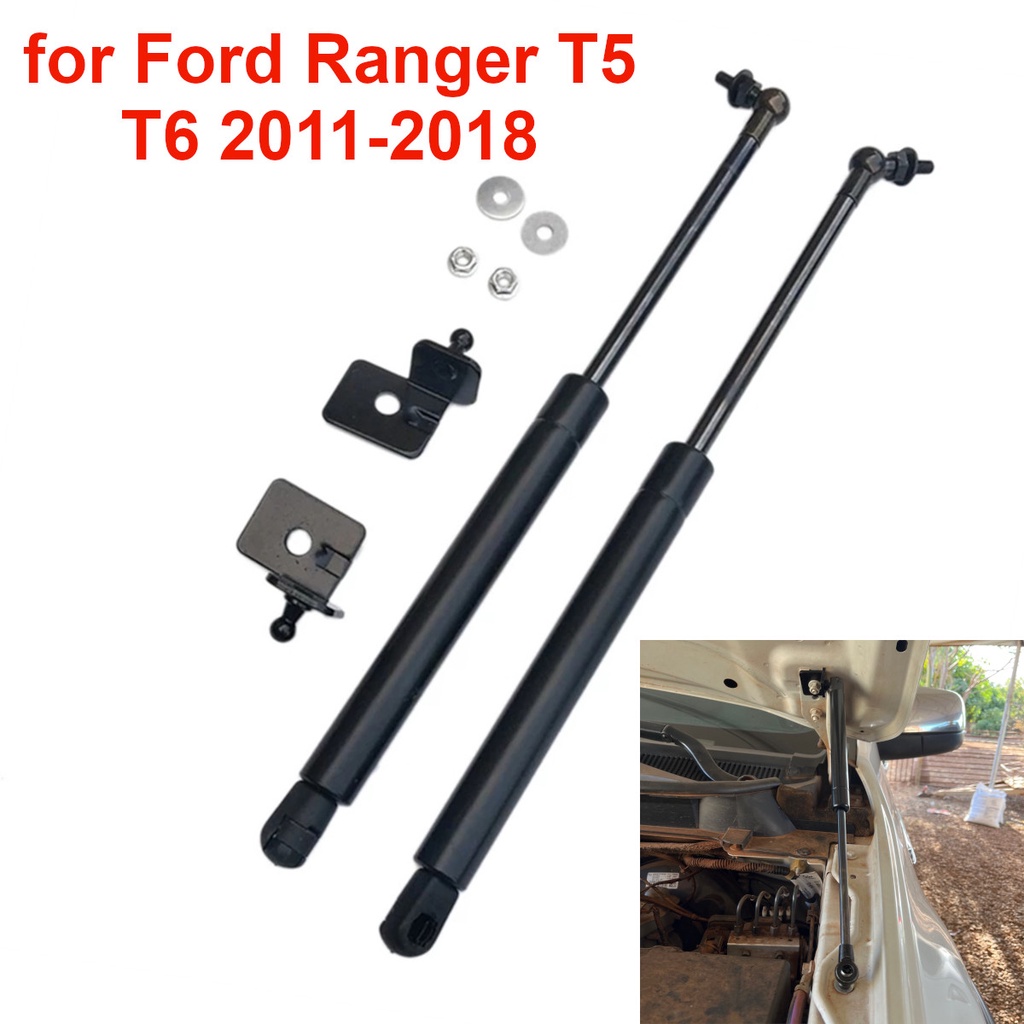 Front Engine Hood Cover Gas Strut Supports Rod Lift Spring Dampers for ...