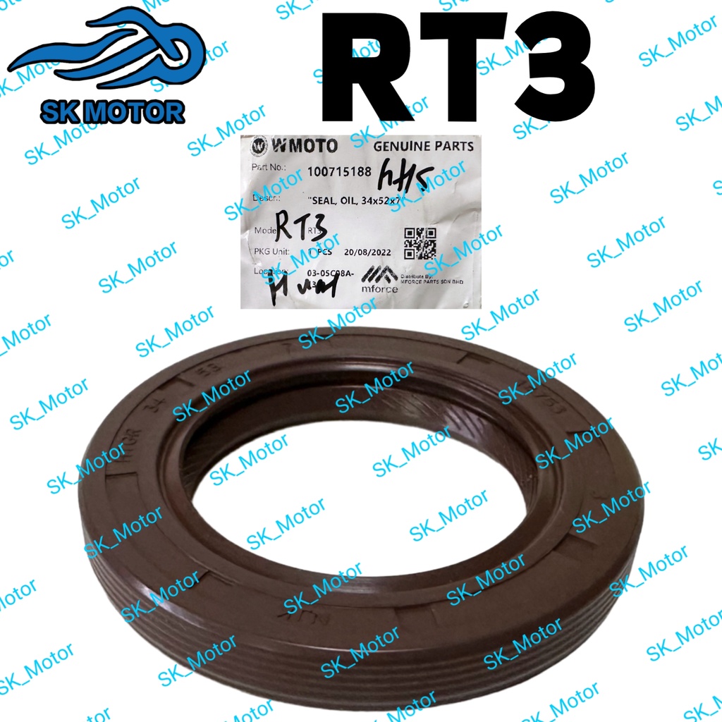 WMOTO RT3 RT3S N1 Original Cylinder Block Head Gasket Left Right ...