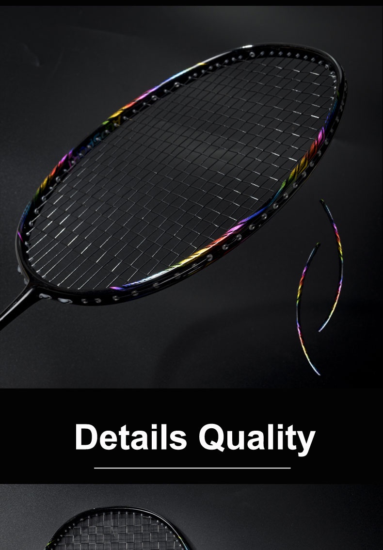 ALP BBQ2.0 8U G5 100% Full Carbon Fiber Super Light Single Badminton ...