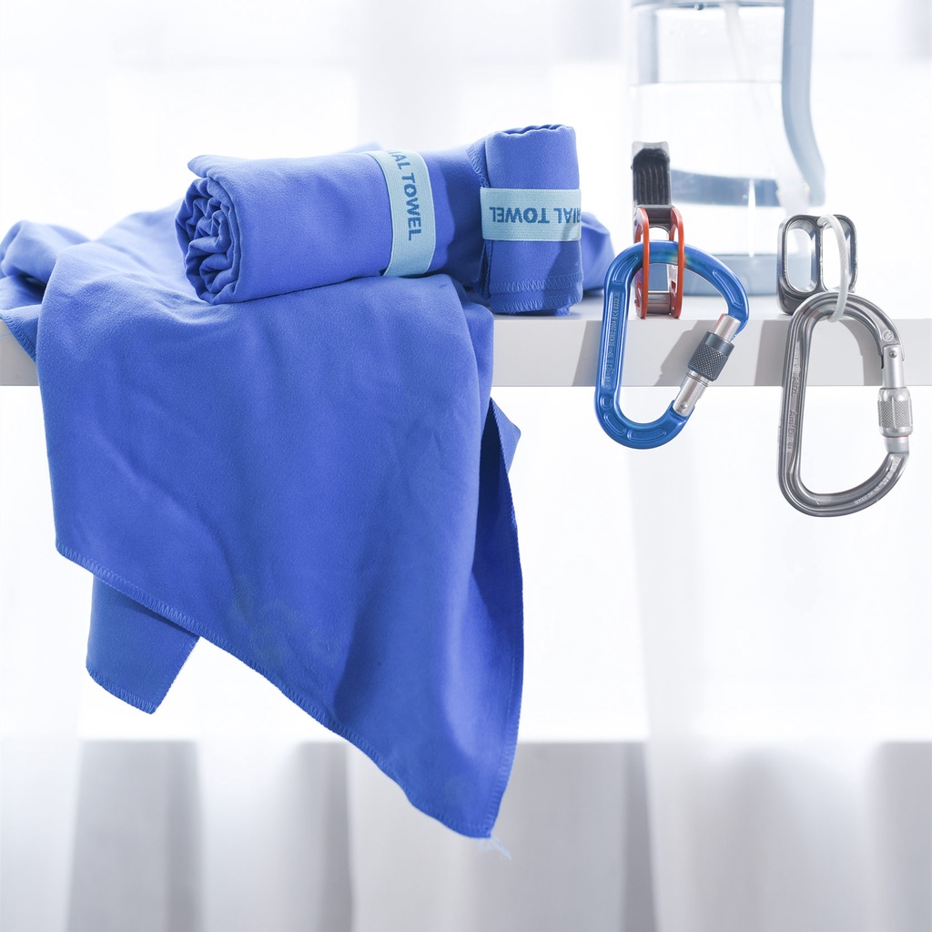 ULTIFRESH Anti Bacterial Quick Dry Bath Towel Foldable Super Compact ...