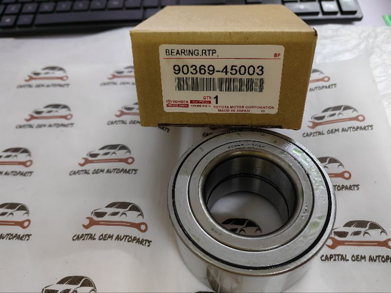 TOYOTA FRONT WHEEL BEARING 90369-45003 ALPHARD ANH10 /ESTIMA ACR30 ...