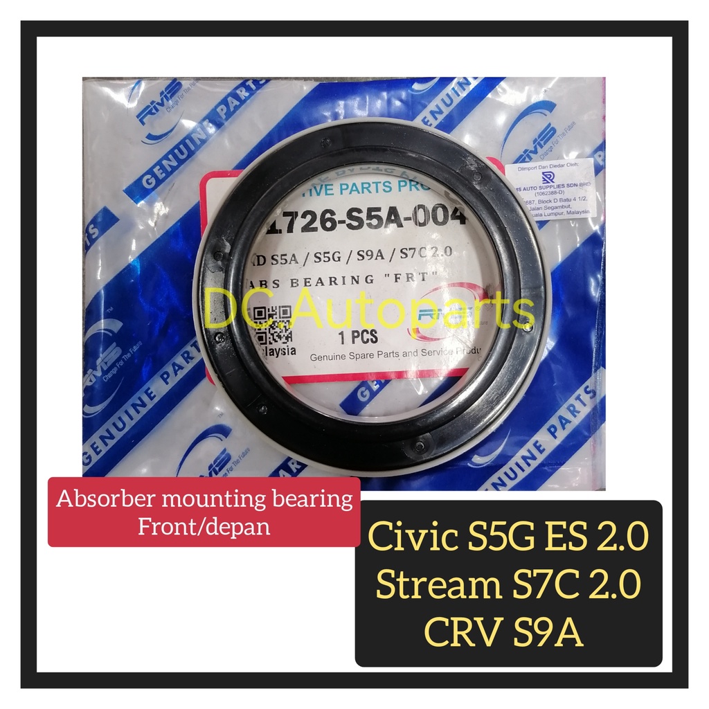 RMS ABSORBER MOUNTING / BEARING HONDA CIVIC ES S5A S5G STREAM S7A 1.7 2 ...