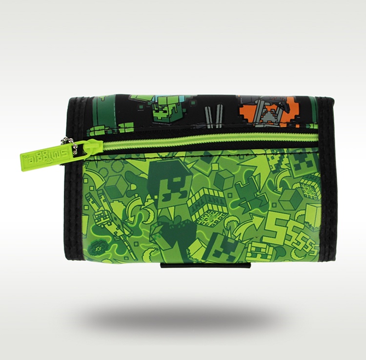 Australia smiggle children's wallet boys cool black green world clutch ...