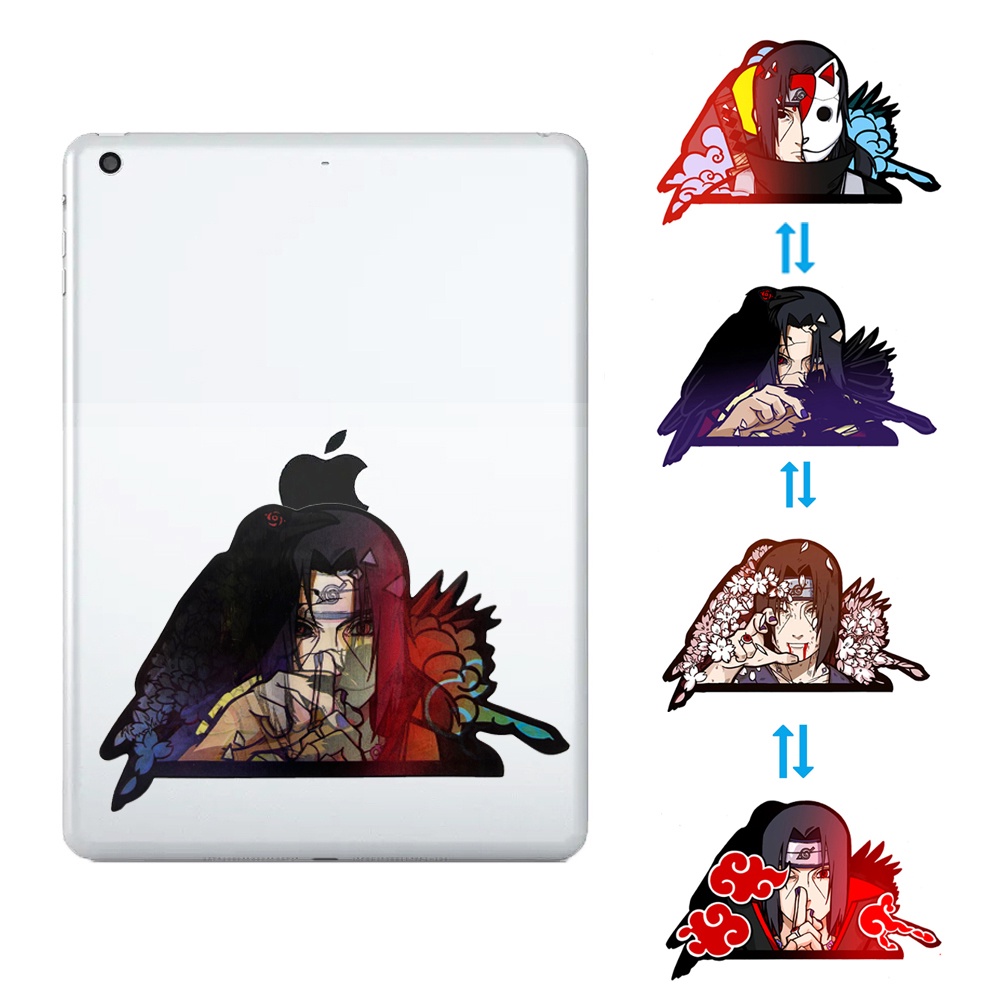 Itachi Laptop Sticker Anime Nar Motion Sticker Anime Waterproof Car ...
