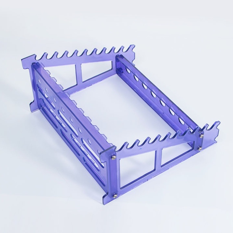 Laboratory Plastic Trapezoidal Pipette Rack 18-hole Volumetric Pipette ...