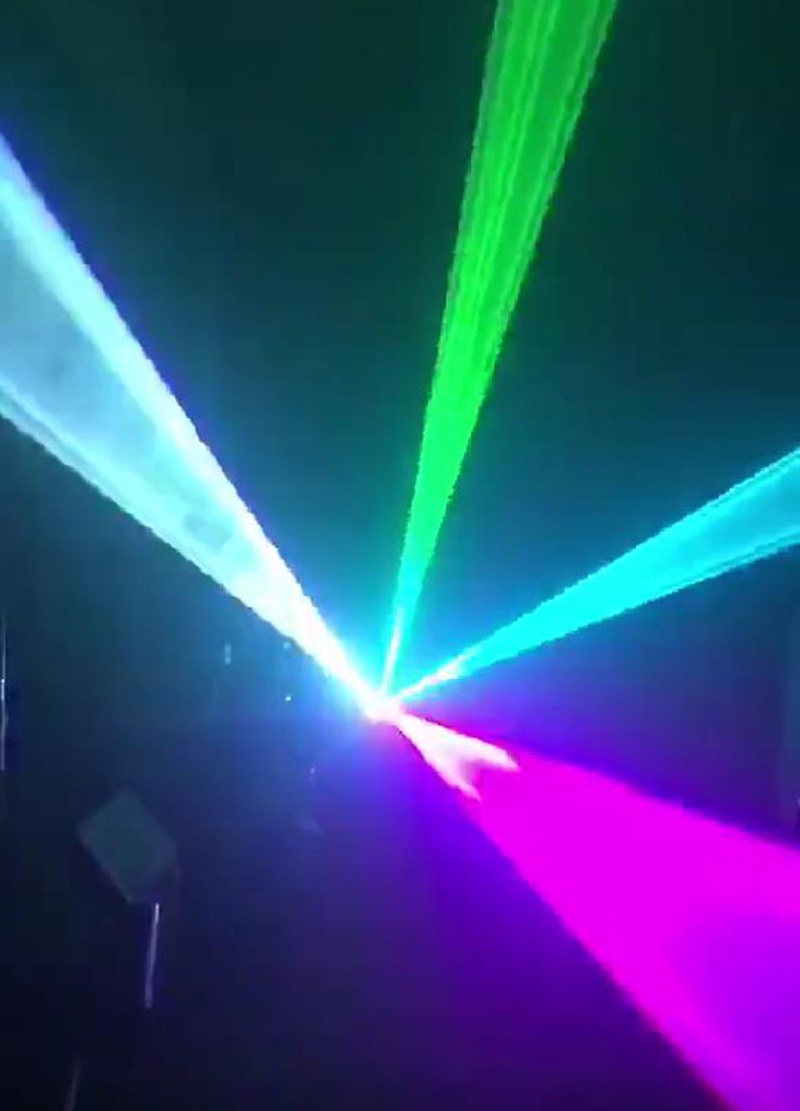 High Bright 3000mw RGB 3 IN 1 Scan Beam Line Laser Light DMX 512 ...