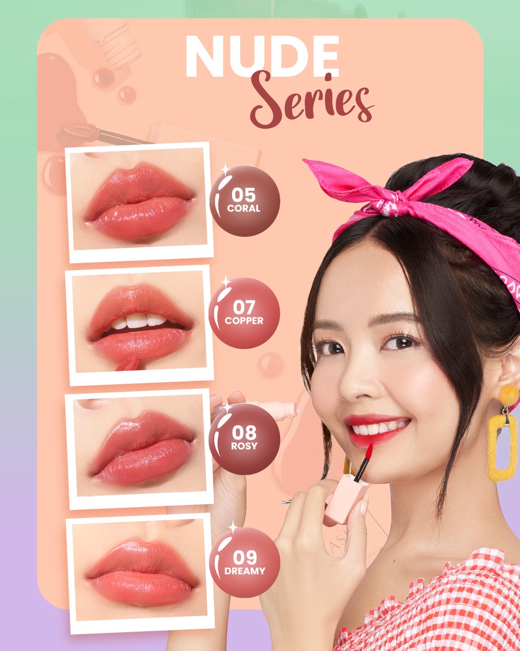 Hanasui Tintdorable Lip Stain - Lip Tint Moisturizing Transferproof ...