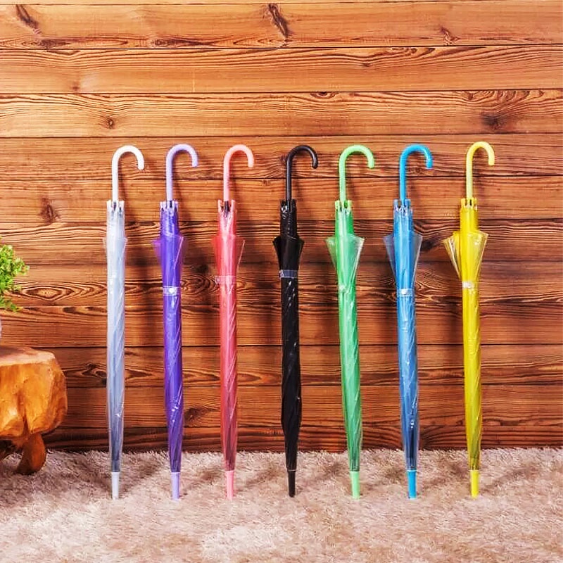 J Shape Handle Auto One Click Automatic Open 8 Reinforced Ribs ...