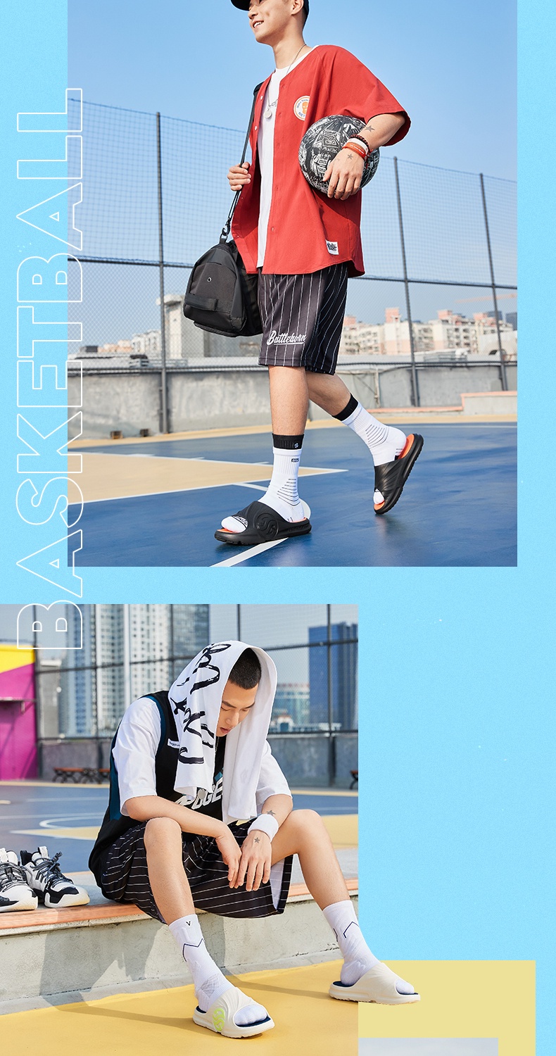 361 Degrees AG Aaron Gordon Men Slippers Non-Slip Sports Couple ...