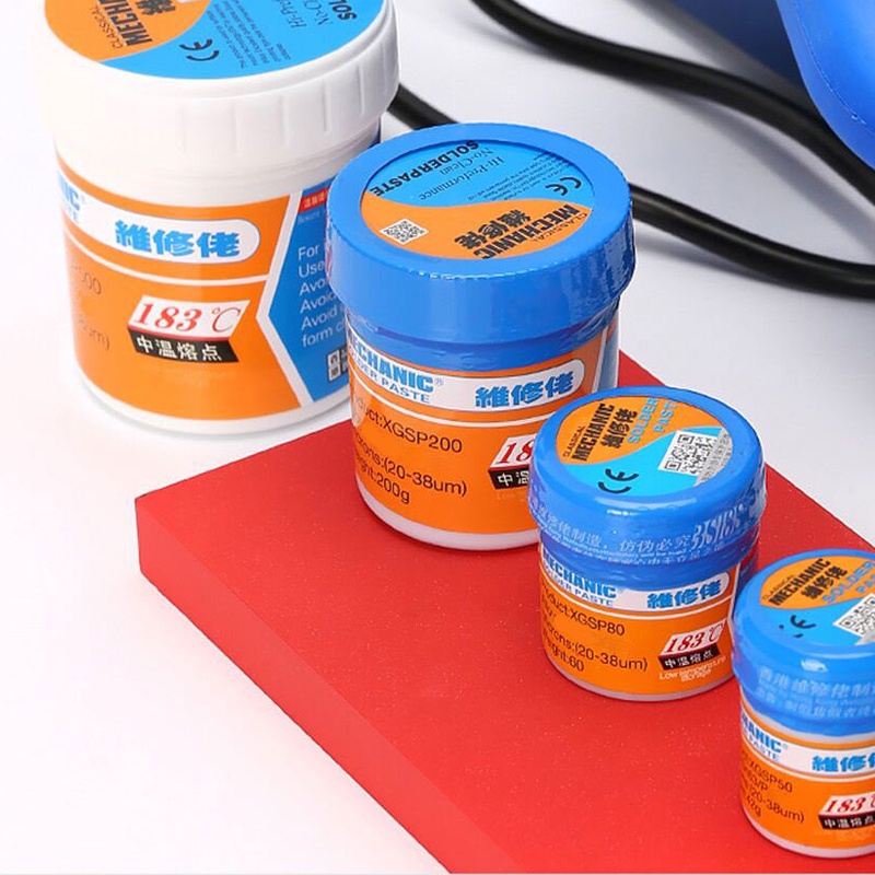 Mechanic Original solder paste xg-z40 Flux 25-45um with Syringe Flux for Mobile Phone PCB SMD ...
