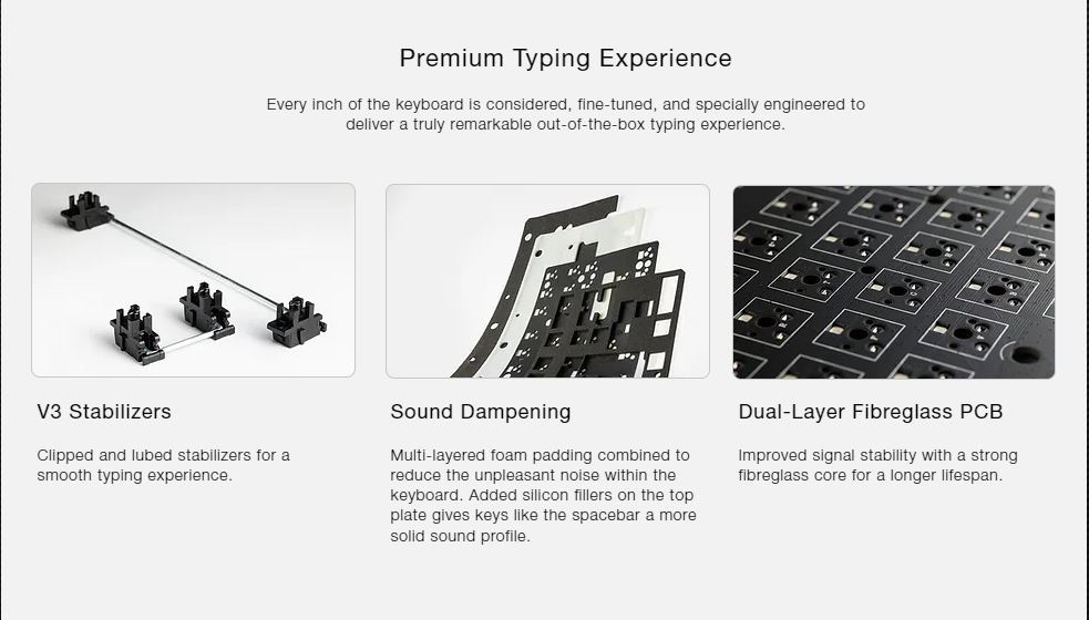 Tecware Phantom+ Elite 87 RGB Mechanical Keyboard - Wraith Switch, V3 ...