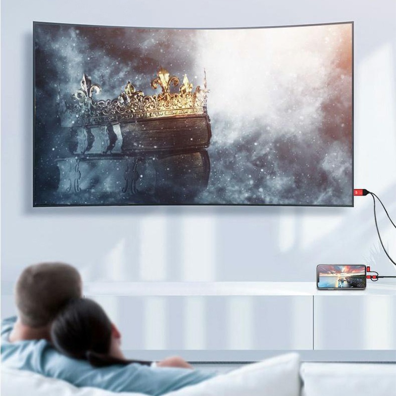 3in1 Mirascreen HDMI Same Screen Adapter Cable Phone to TV HD Converter ...