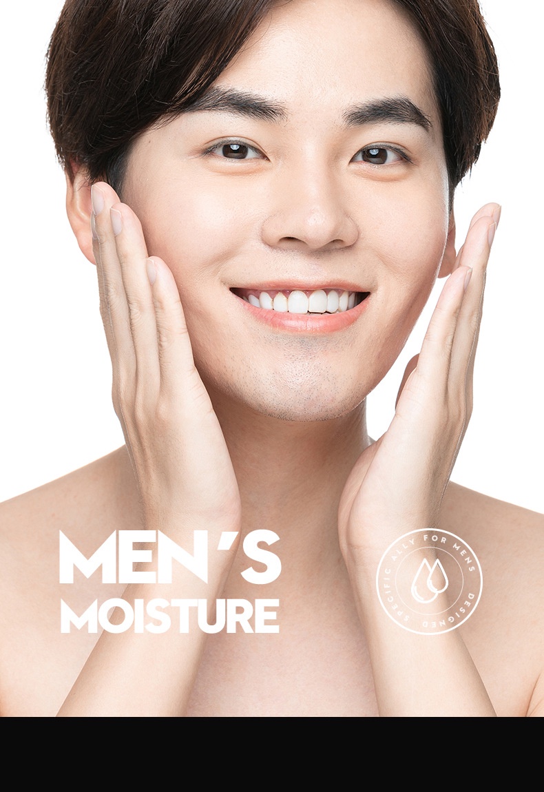BIOAQUA Men Cool Charcoal Cleanser Deep Cleansing Hydrating Refreshing ...