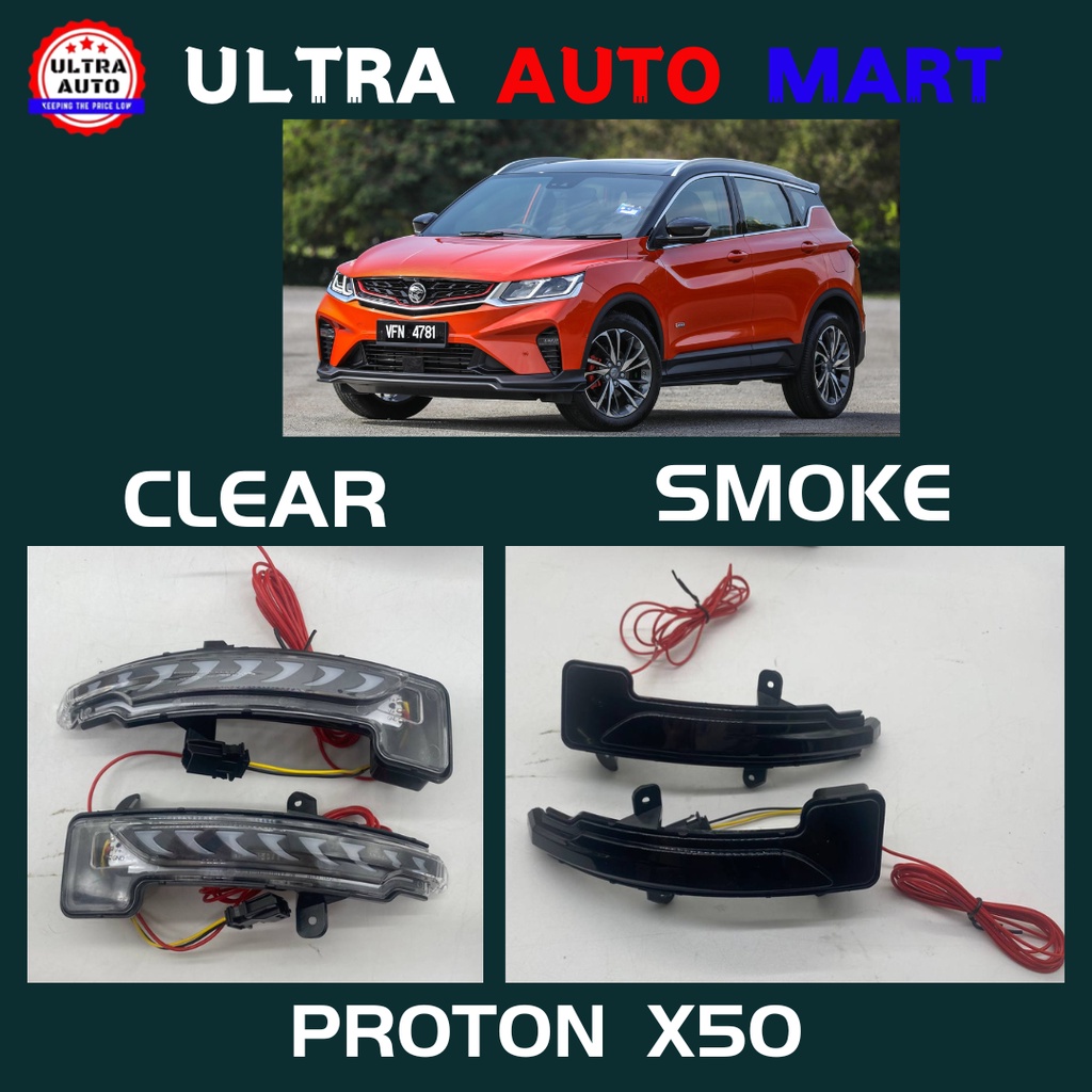 [ NEW VISION ] PROTON X50 SIDE MIRROR DRL DAYLIGHT RUNNING LAMP SIGNAL ...