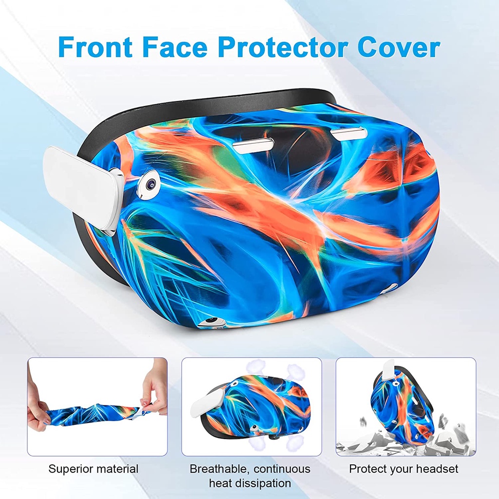 Silicone Protective Cover For Oculus Quest 2 , Not include VR Glasses ...
