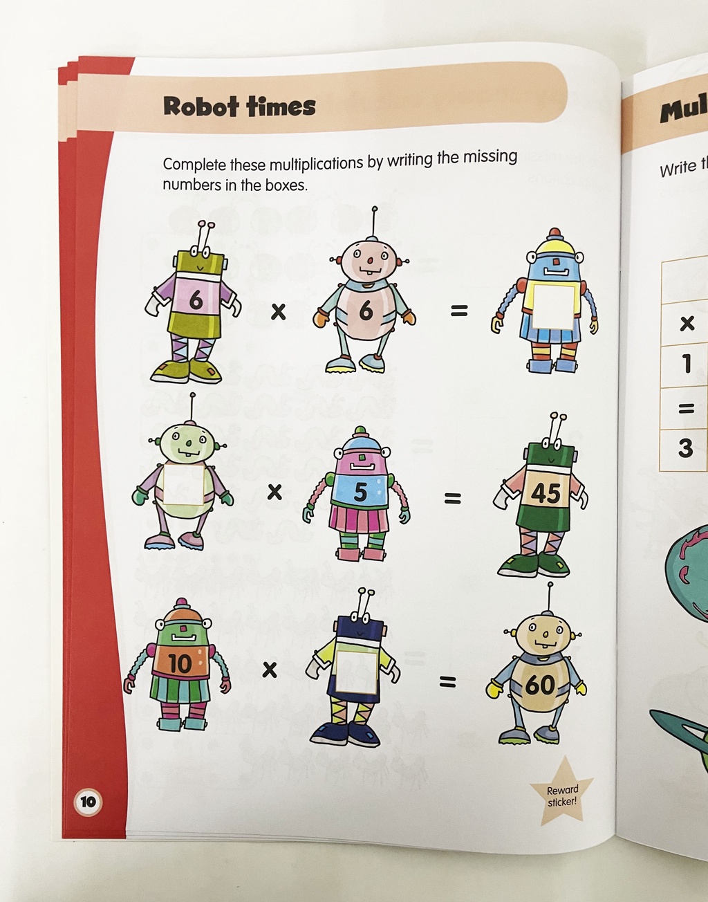 Times Tables Educational Workbook for Kids (Age 7+) To Learn about Math ...