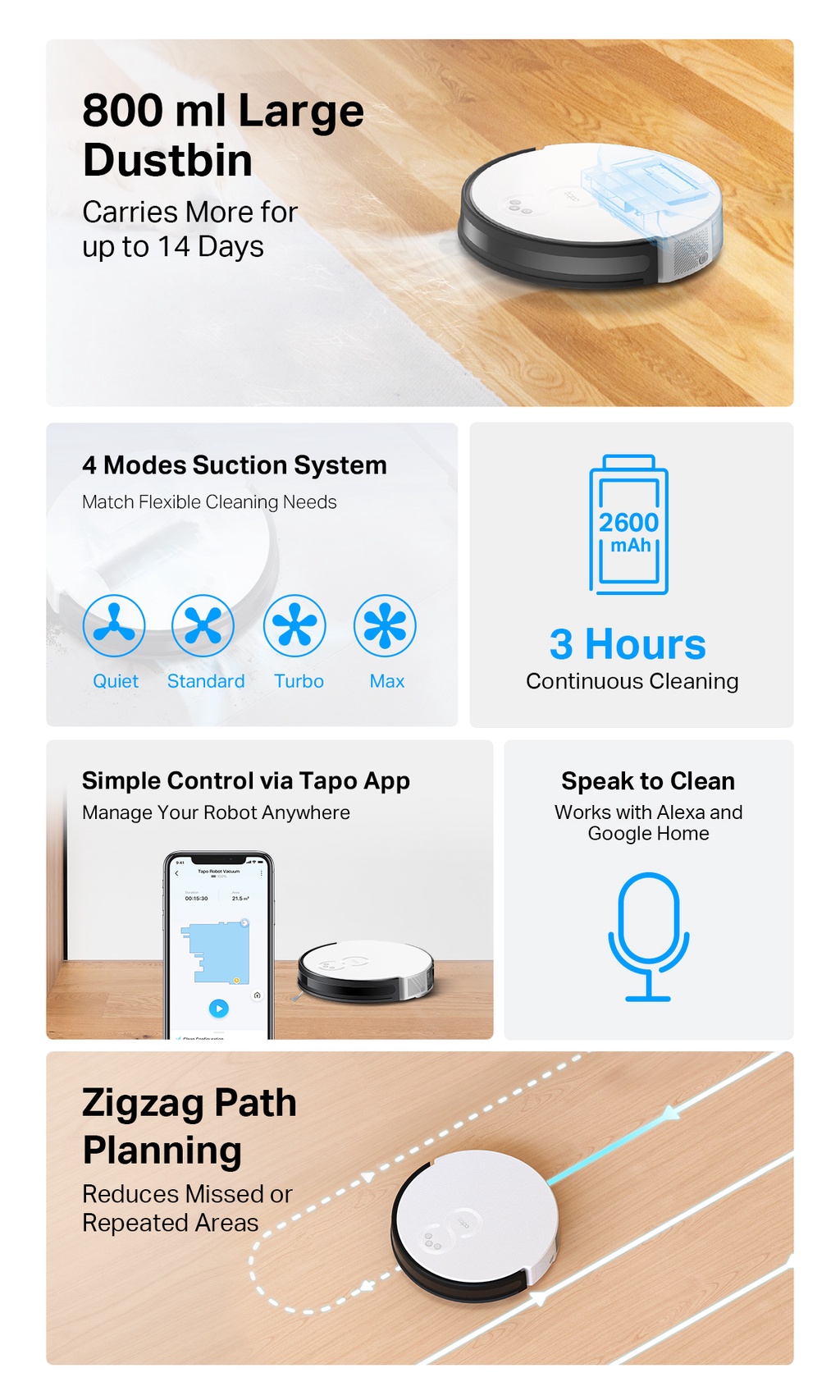 TP-Link Robot Vacuum Tapo RV10 Lite | Shopee Malaysia