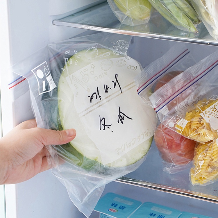 Pantry🍳 Transparent Zip Lock Beg Makanan Resealable Freezer Bag ...