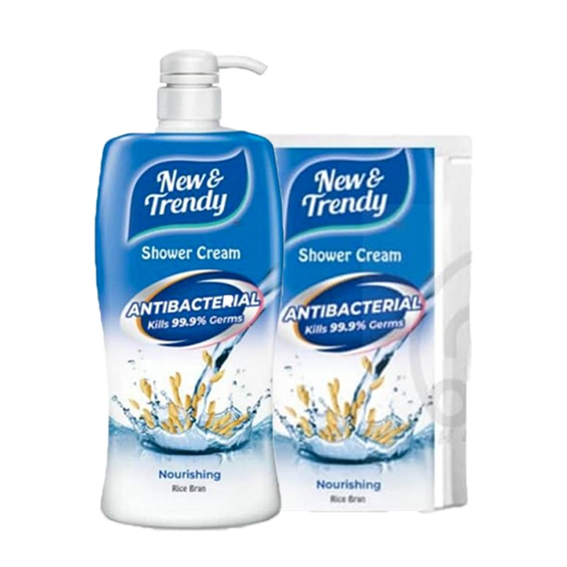New & Trendy Anti Bacterial Shower Cream 850g kill 99.99% Germs Nourishing Energizing Rice Bran ...
