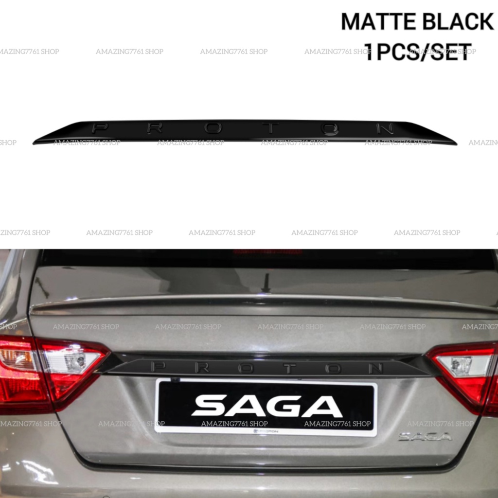 AMAZING PROTON SAGA MC2 2021-2024 CAR REAR TAIL GATE LINING MOLDING ...