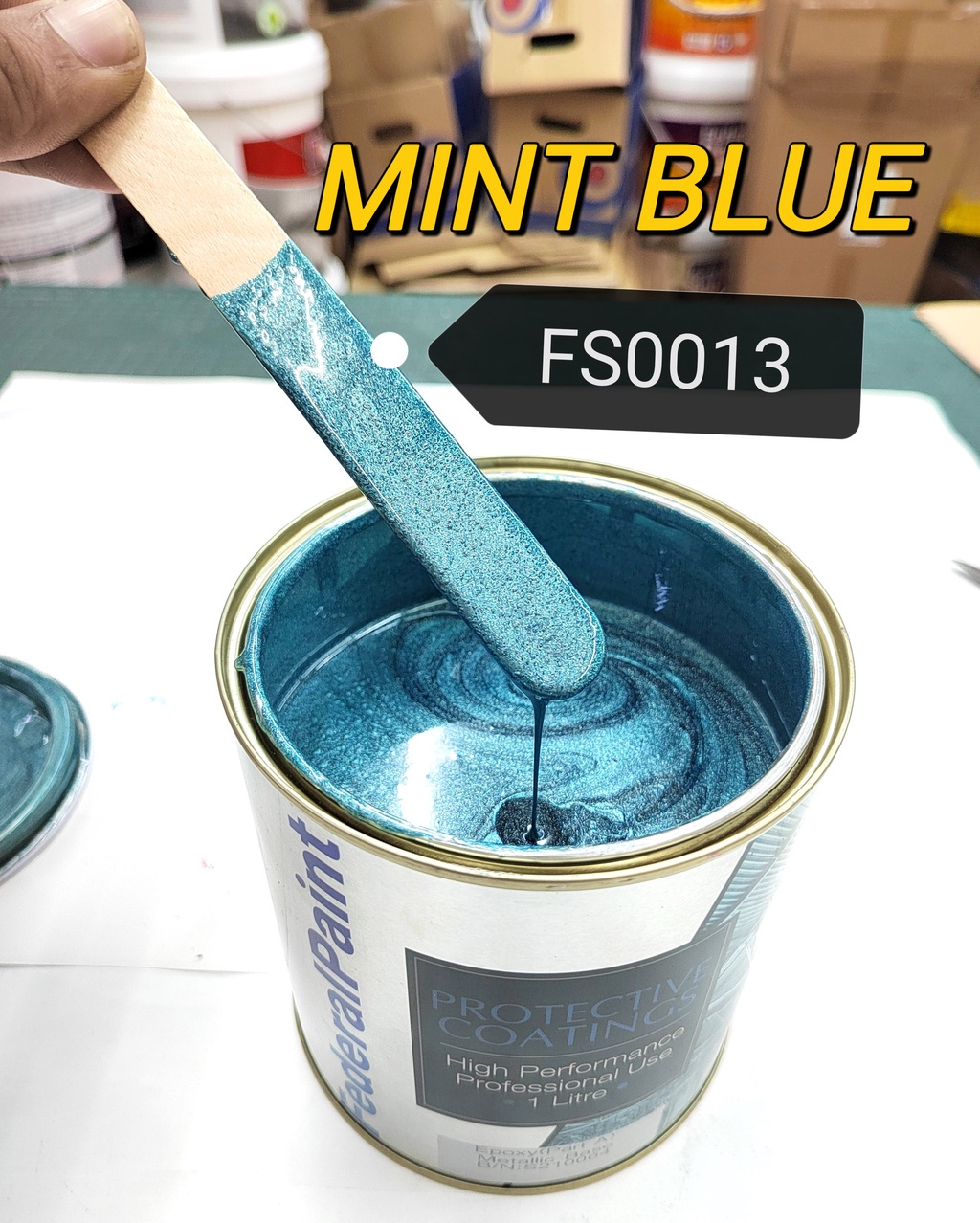 ( Metallic Epoxy Paint ) 5L METALLIC EPOXY FLOOR PAINT [ FEDERAL PAINT ...