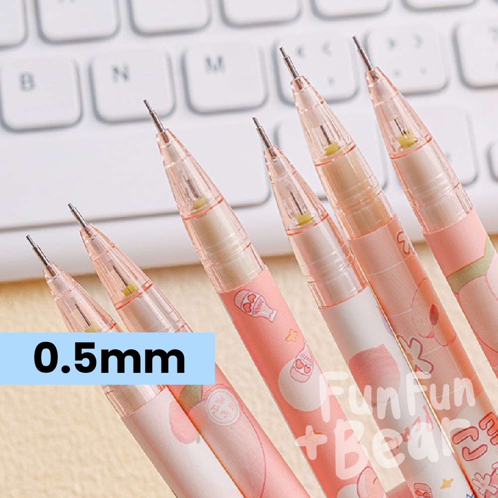 0.5mm Korea Stlye Mechanical Pencil Cute Student Kids Pensel Automatic ...