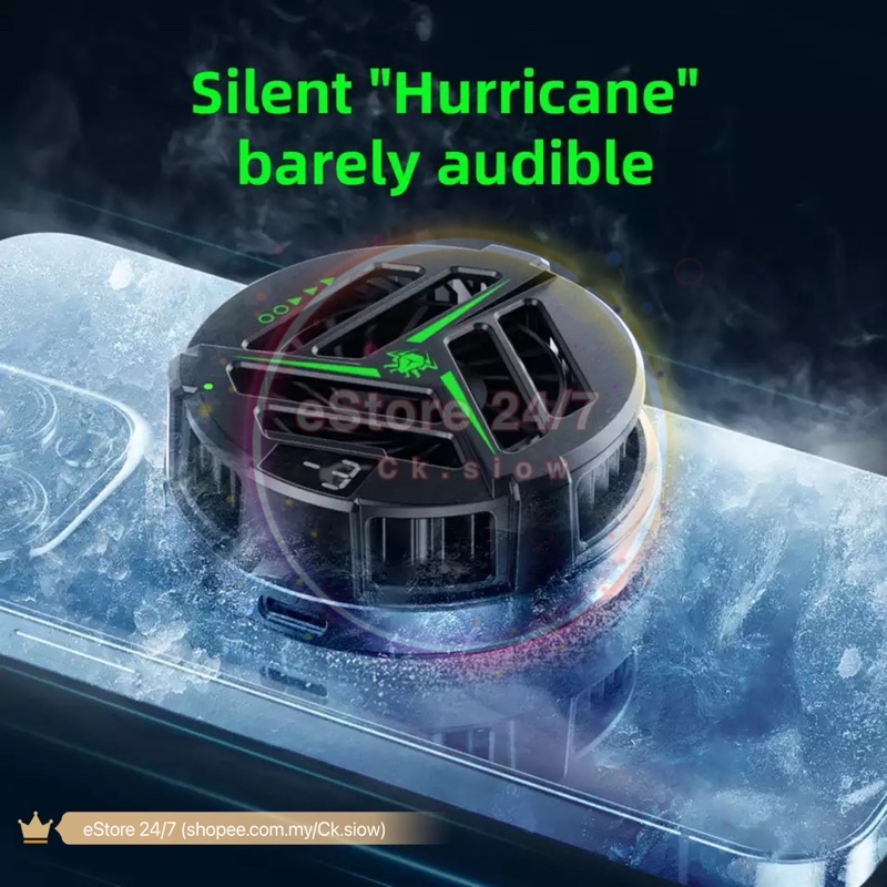 PLEXTONE EX3 EX2 EX1 Pro Ultra Phone Tablet Heat Sink Cooling Hurricane ...