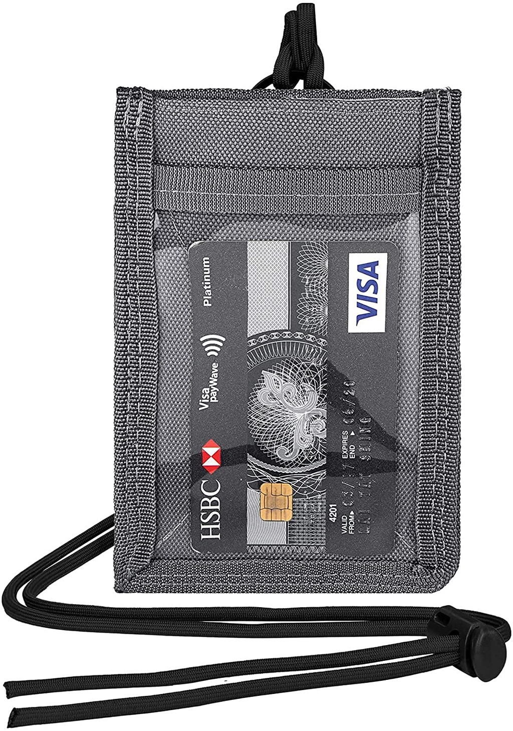 ID Holder Tactical Pouch File Folder Organizer Bag Military Nylon Chest ...