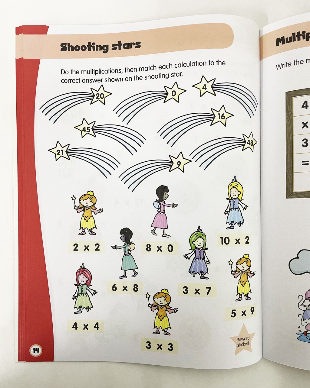 Times Tables Educational Workbook for Kids (Age 7+) To Learn about Math ...