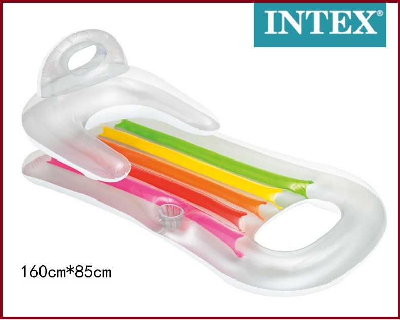Selangor INTEX 58802 Water Float Inflatable Floating Row Bed Toy ...