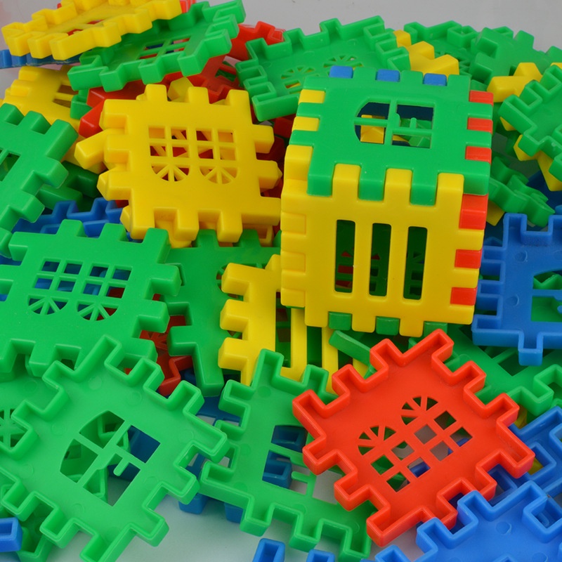 160pcs Waffle Blocks House Building Blocks Educational Toys for 4 years ...