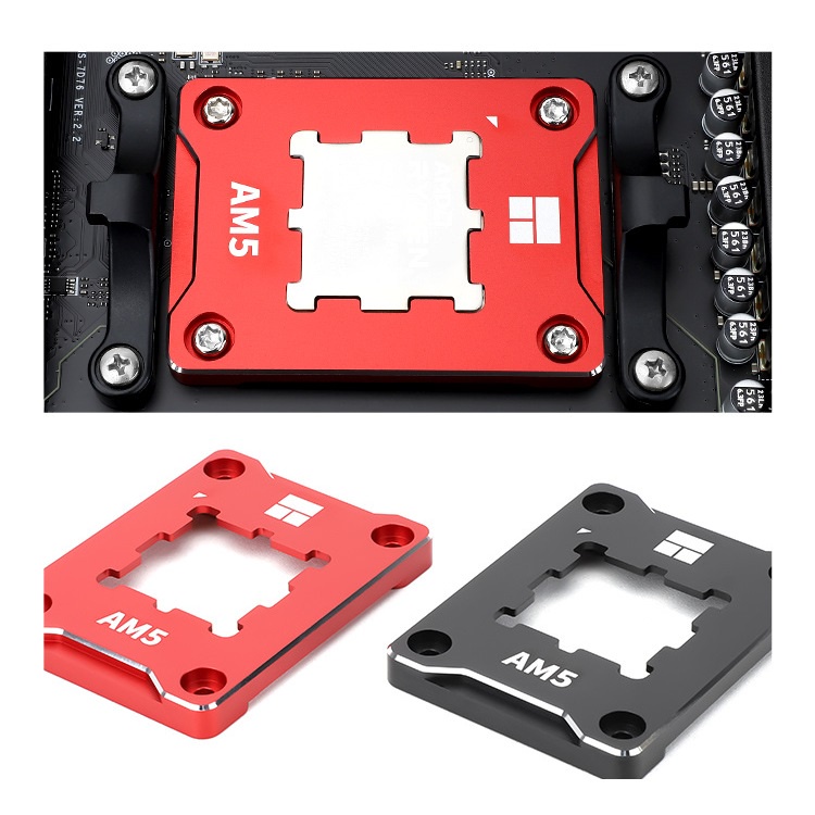Thermalright AMD-ASF RED AM5 Red/Black AMD CPU AM5 Bending Corrector ...