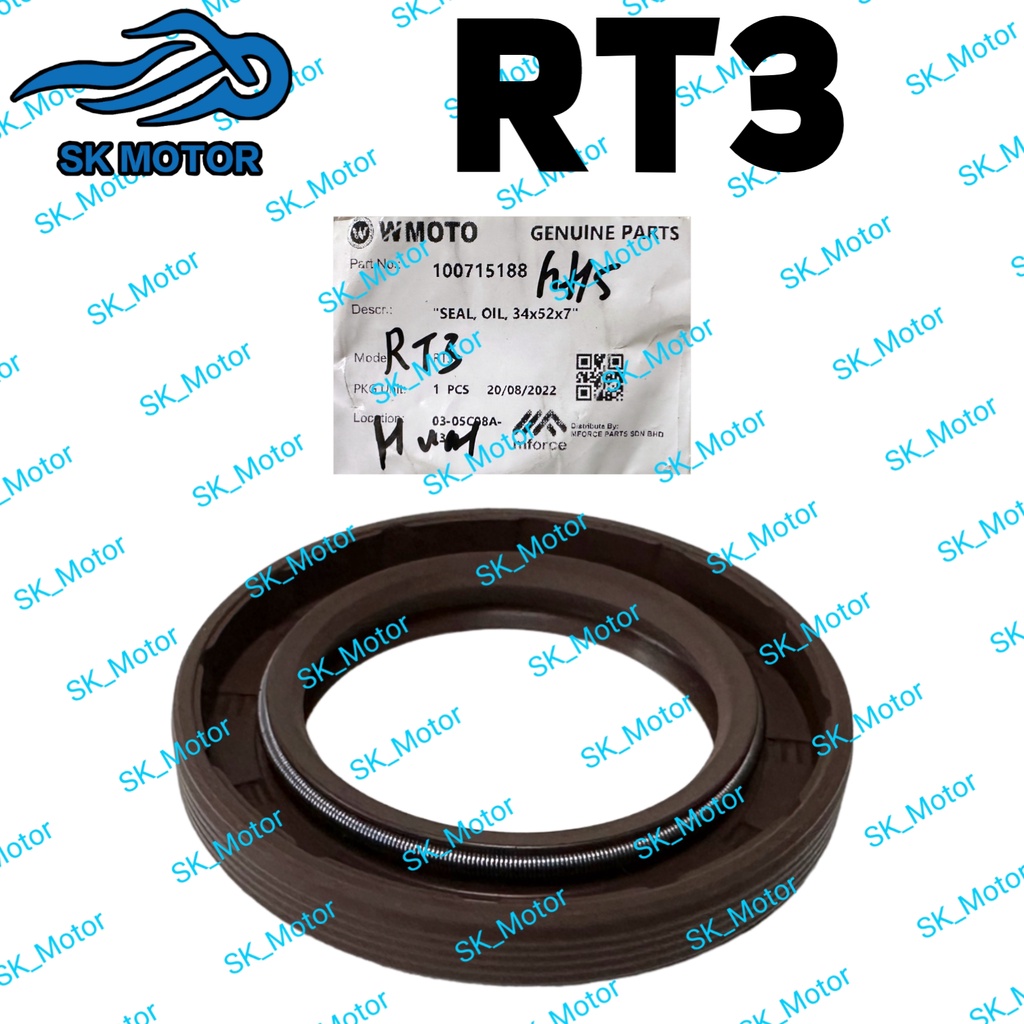 WMOTO RT3 RT3S N1 Original Cylinder Block Head Gasket Left Right ...