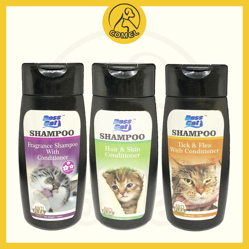 Boss Cat Cat Shampoo with Conditioner - Fragrance/Hair & Skin/Flea ...