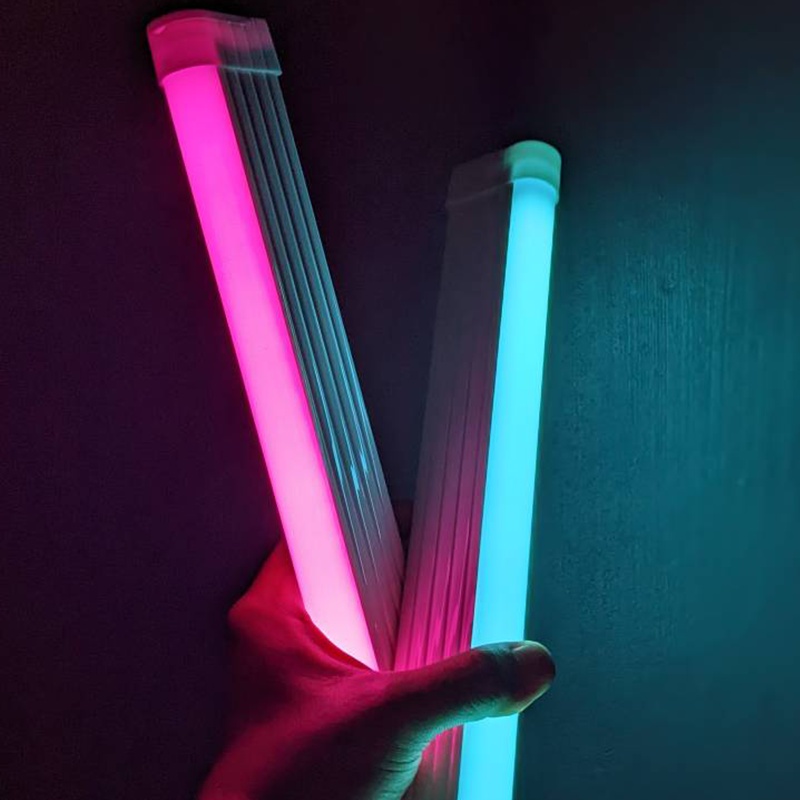 Rechargeable RGB LED Light Tube Tiktok Youtube Video Shoot Gaming Live ...